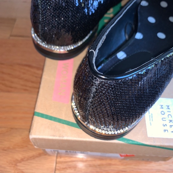 HOTWIND | Shoes | Disney Polka Dot Sequin Bow Flats | Poshmark